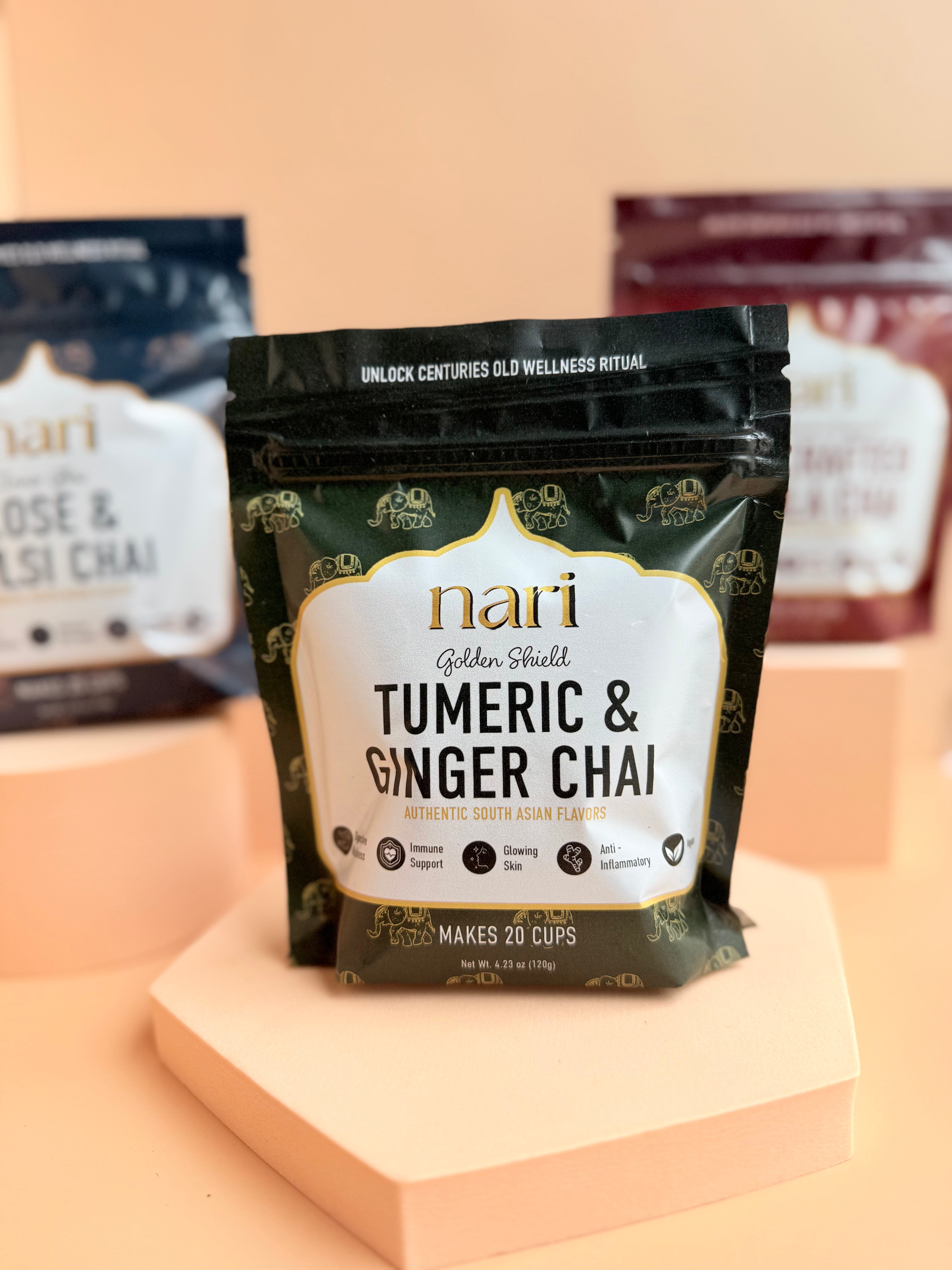 Turmeric Ginger Black Tea – Haldi Chai Blend | Drink Nari